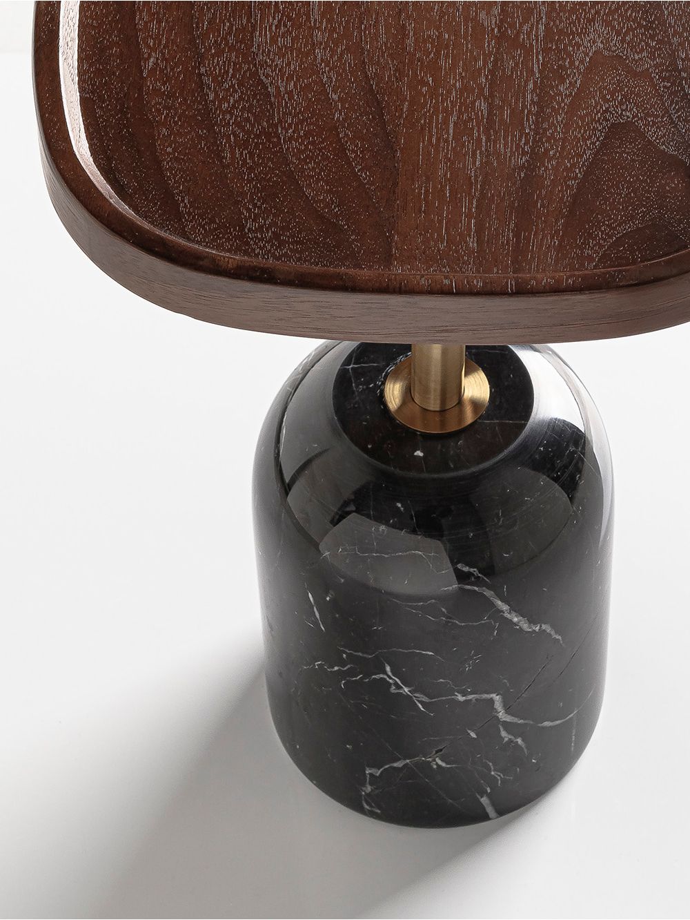 Mesa Lateral Tesa Oval White - Landmark